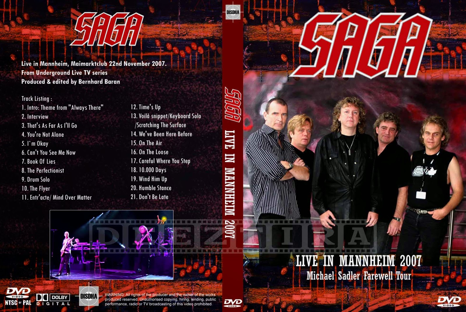 YOUDISCOLL: Saga - Live in Mannheim [2007]